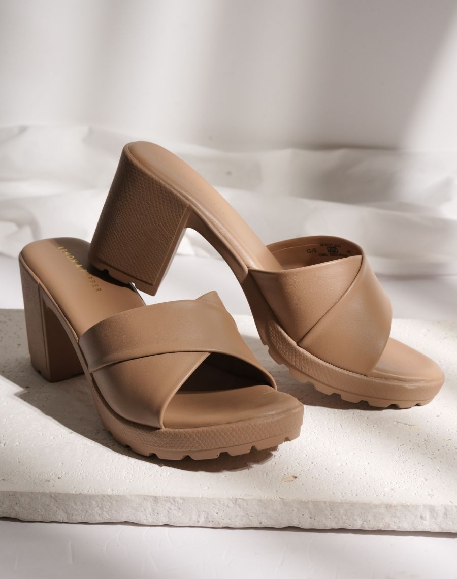 Mid Heel - Slider – Leather Collection
