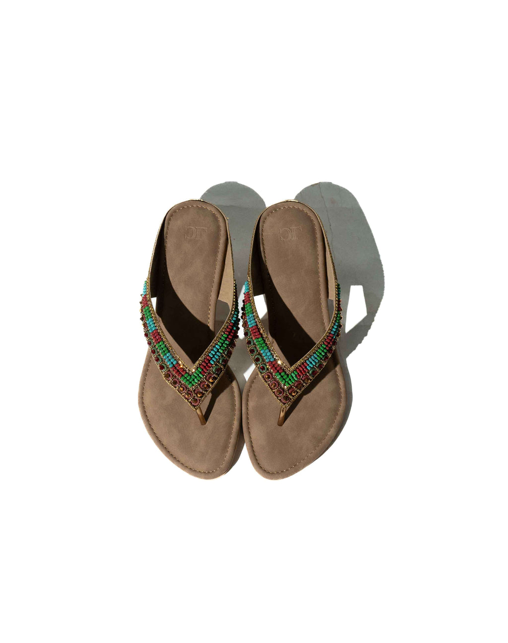 Beaded Slippers – Leather Collection