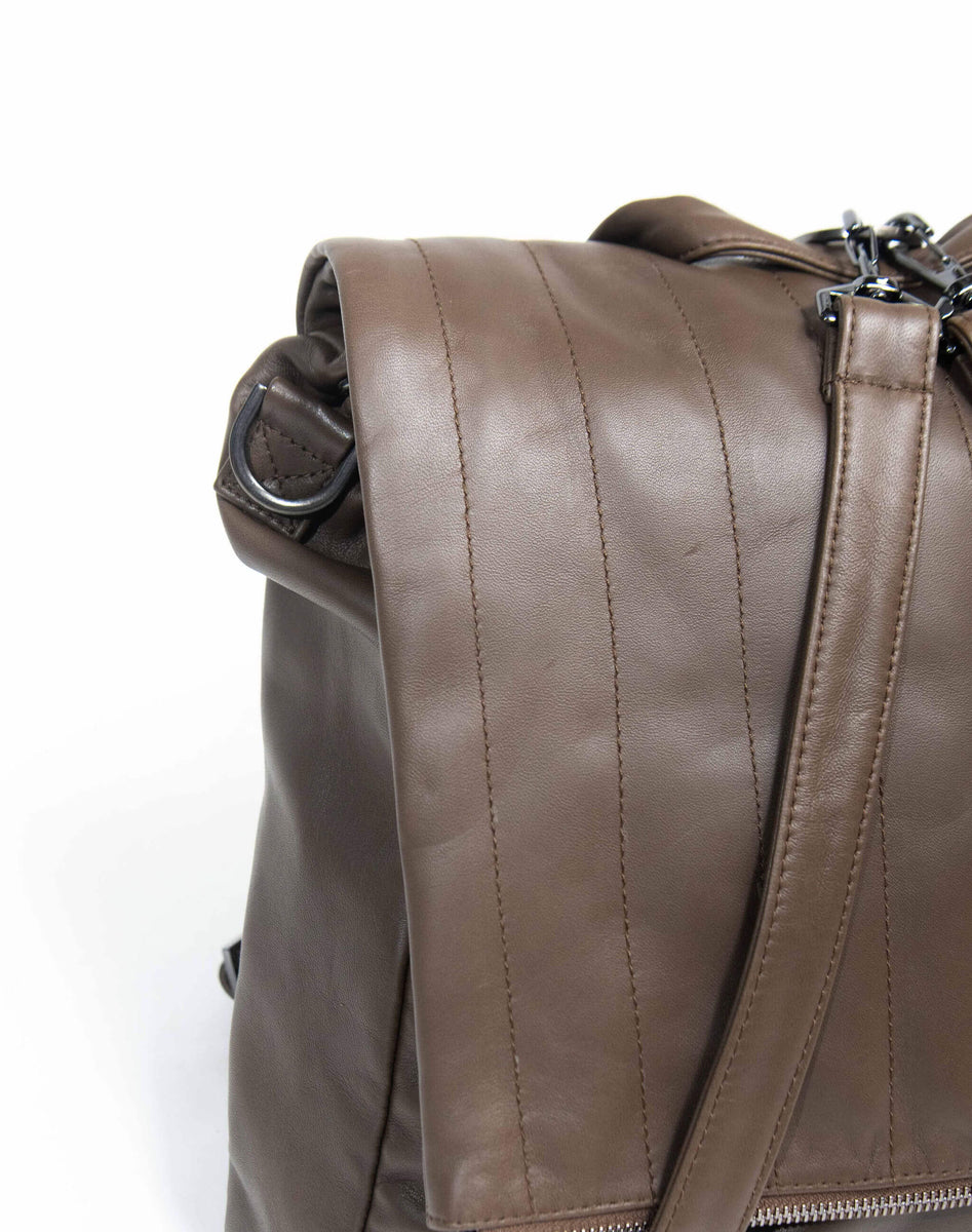 Kathy - Quilted backpack – Leather Collection